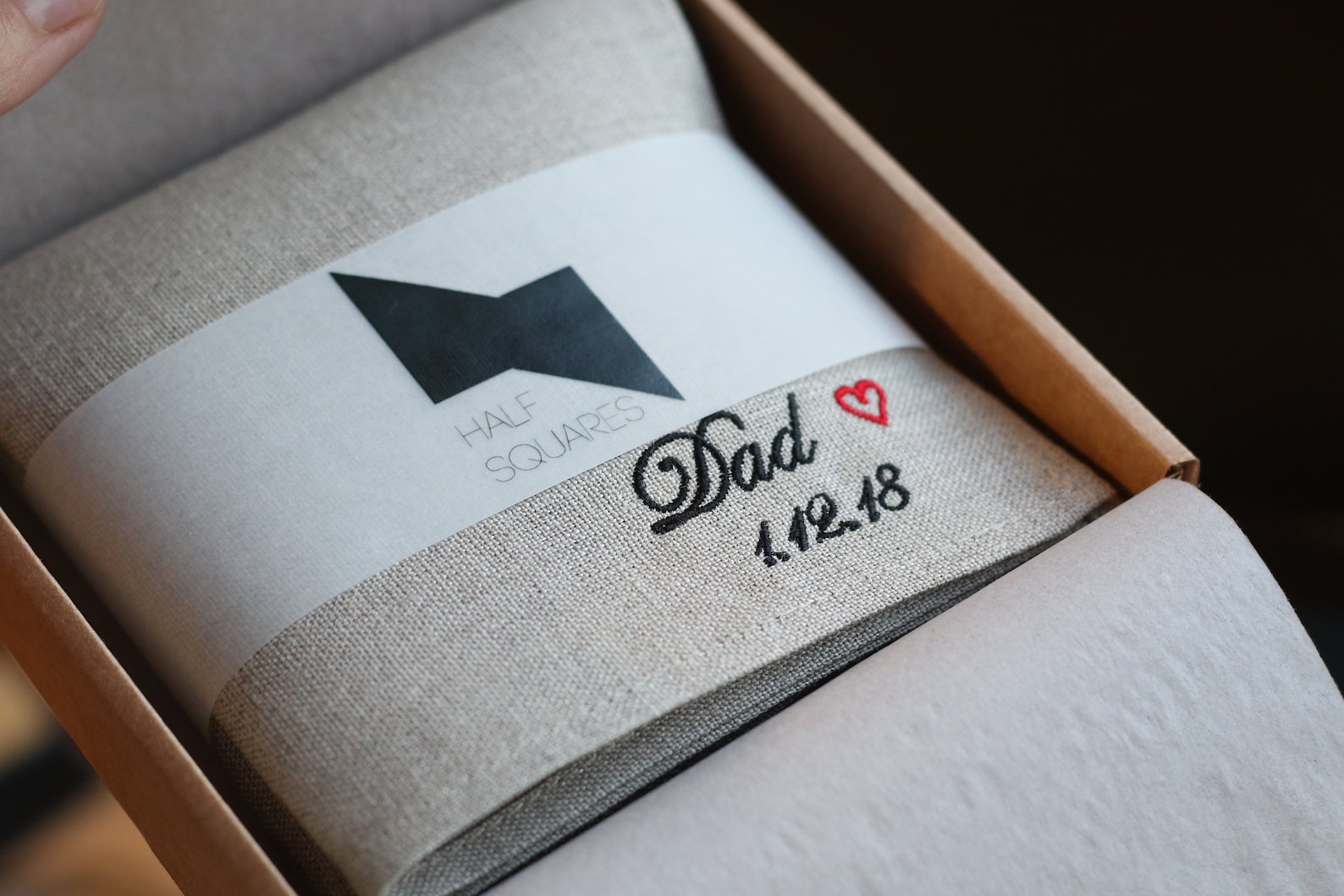 Embroidered Pocket Square Personalized Gift Embroidery - Etsy