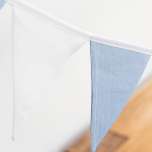 Baby Blue and off White Banner or Blush Pink and off White Banner ...