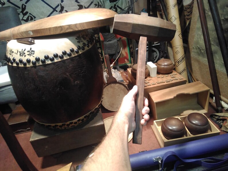 Wood Hammer Striker for Japanese Temple Bell Buddhist Air Freight See ...