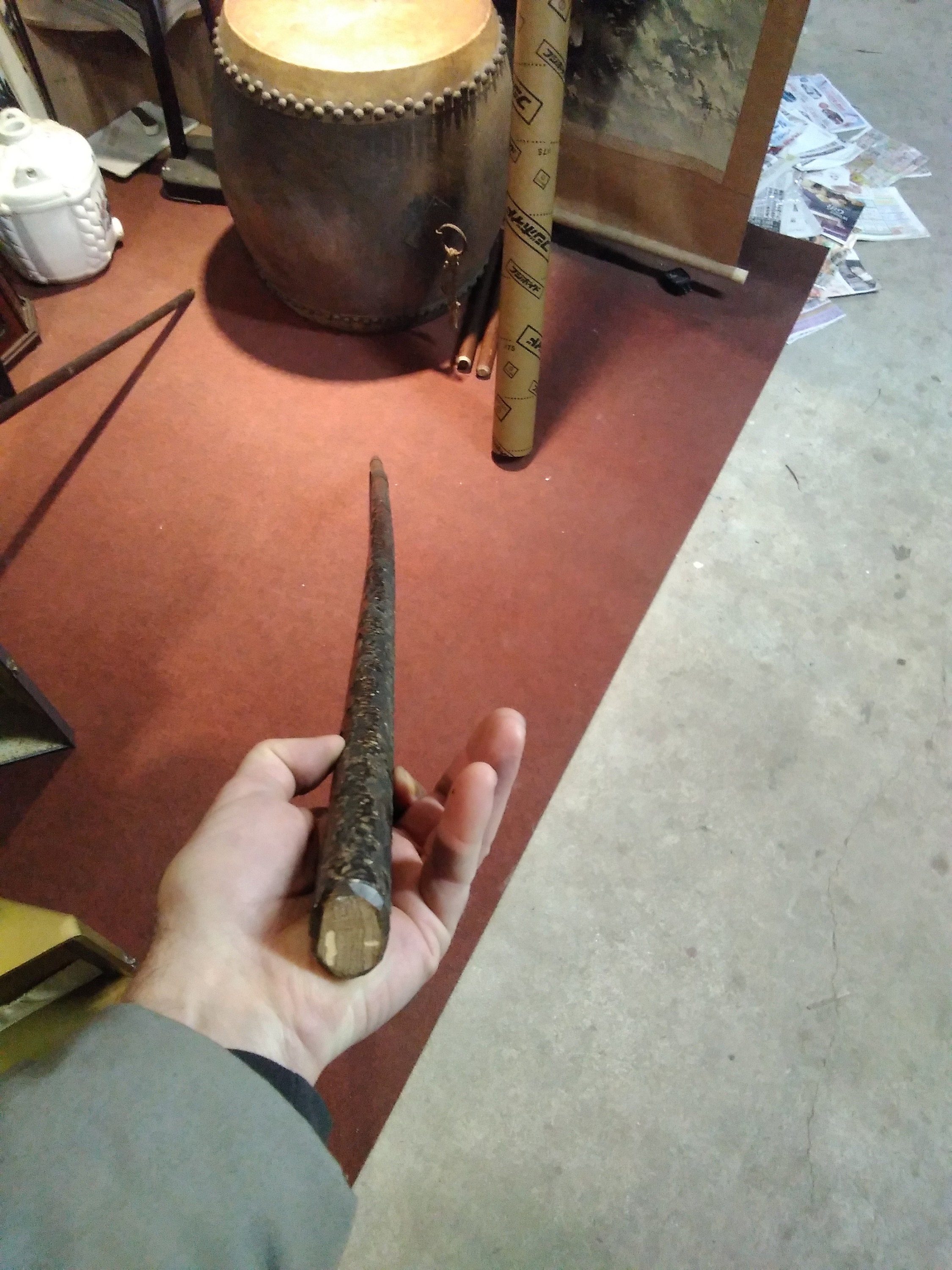 Japanese Yari Spear Edo Period 1603-1868 Samurai Ronin Ninja Katana See ...