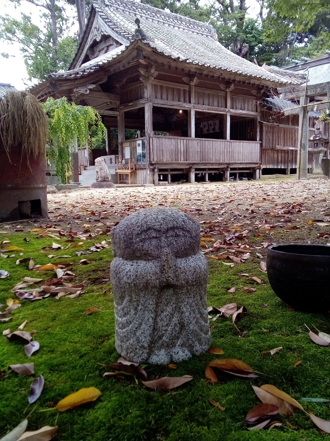 Jizo Japanese Buddhist Stone Sculpture Garden sea Freight Video - Etsy