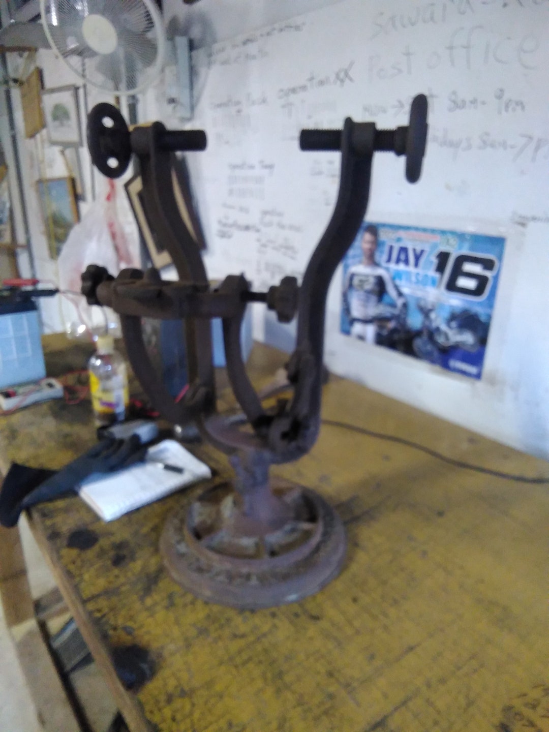 Antique Japanese Motocycle Wheel Building Tool See My Youtube Video - Etsy