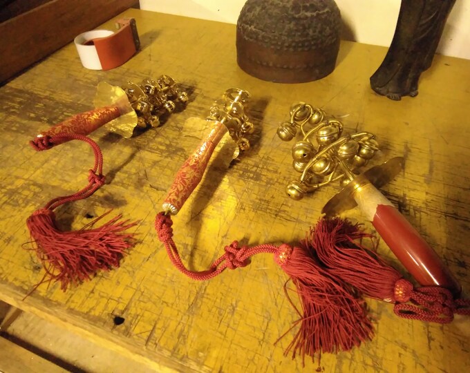 Japanese Buddhist Plus Shinto Bell Staff S Video - Etsy