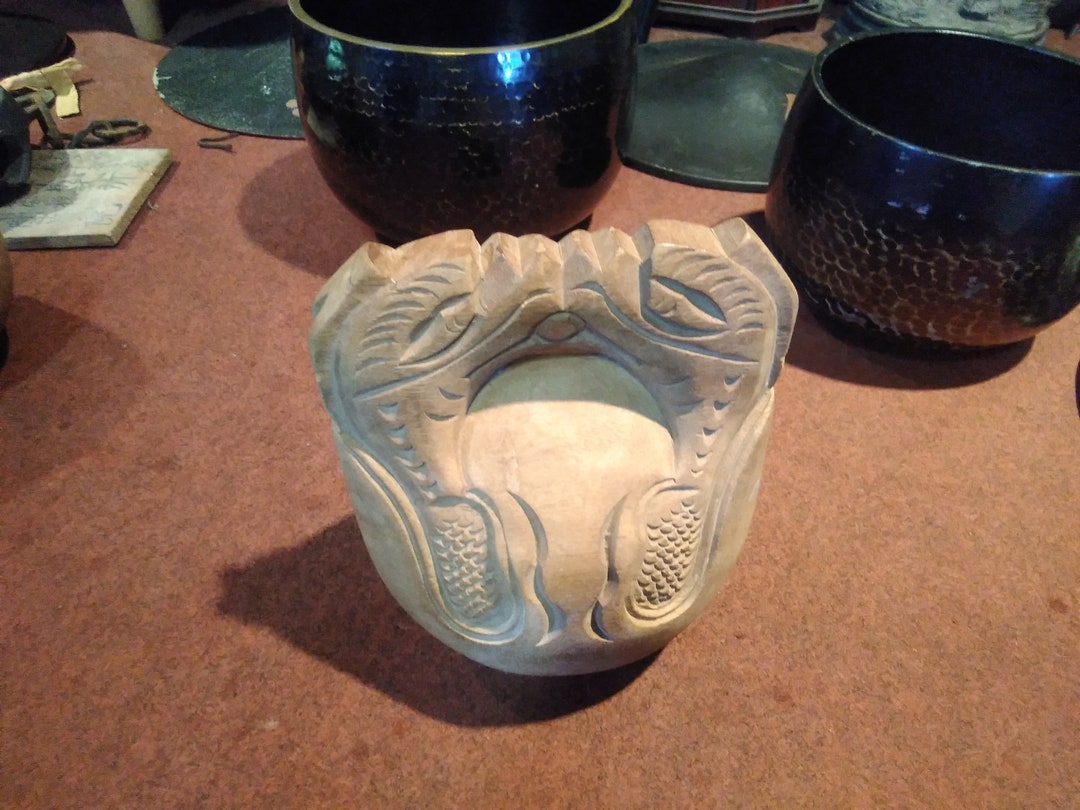 Japanese Buddhist Mokugyo Bell See Video - Etsy