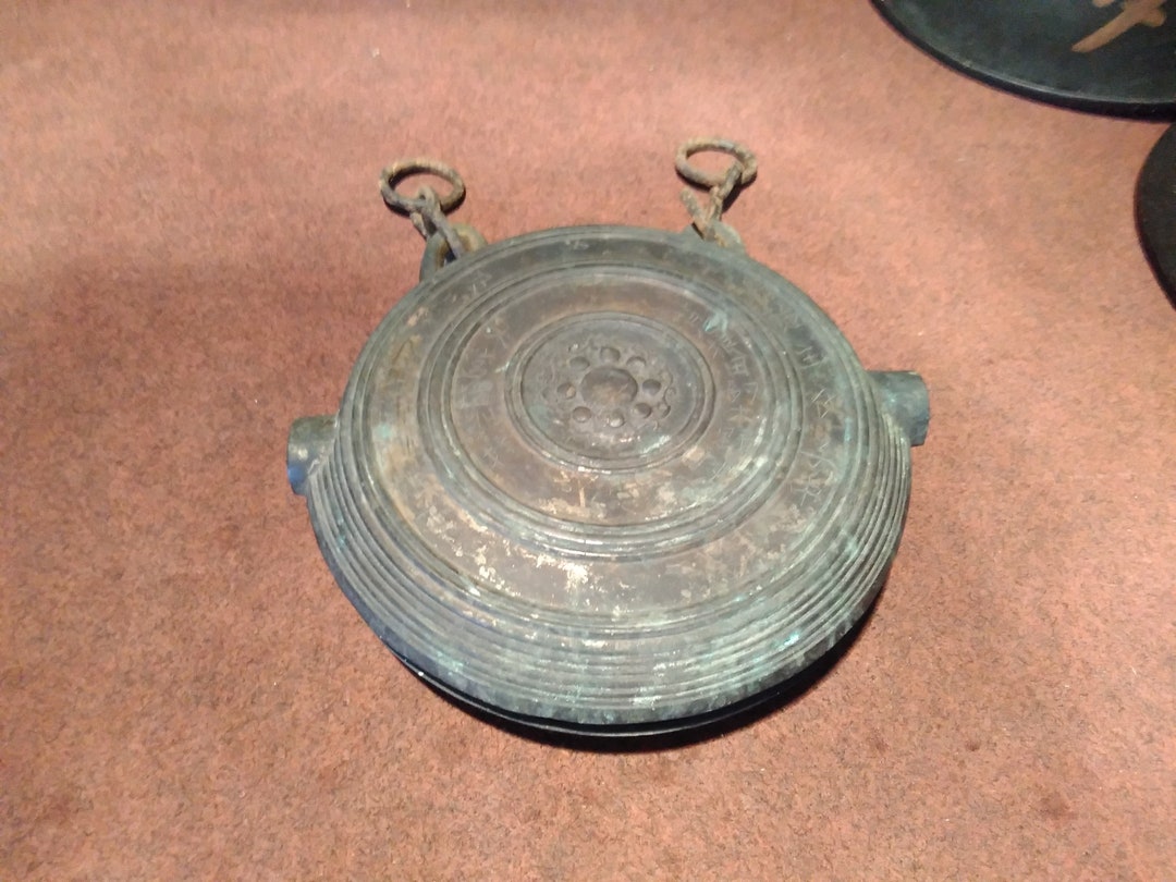 Buddhist Shinto Waniguchi Bell Made in Feb of 1845 See Video - Etsy