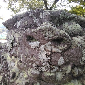 Kasa Jizo Japanese Jizo God Protector of Children Buddhist Granite ...