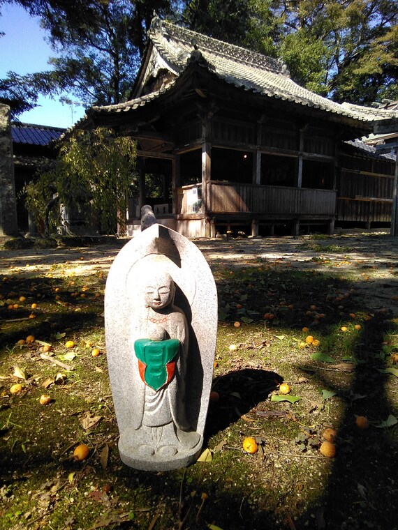 Japanese Jizo God Protector of Children Buddhist Granite Stone - Etsy