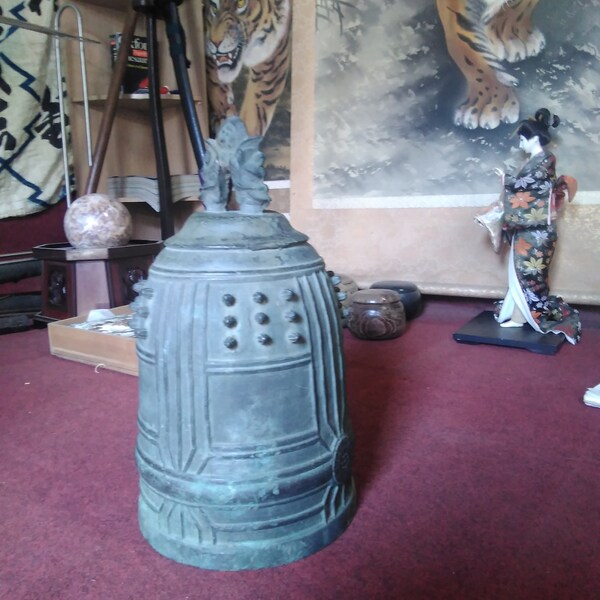 Japanese Buddhist Temple Bell - Etsy