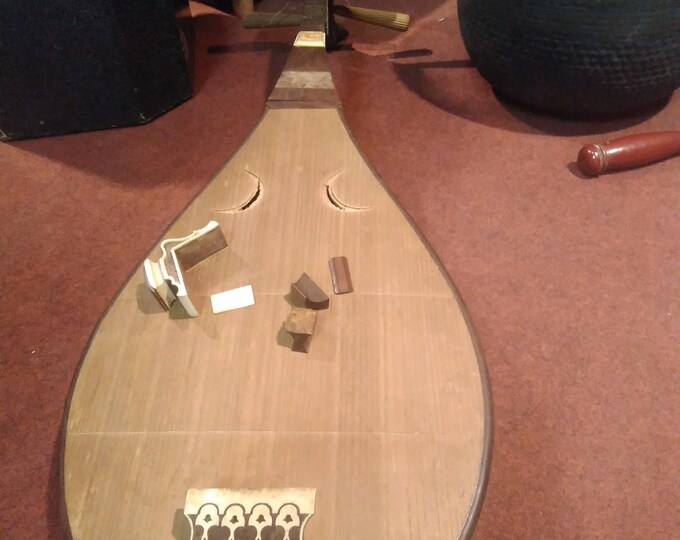 Japanese Biwa Musical Instrument Antique Repair Project See Video - Etsy