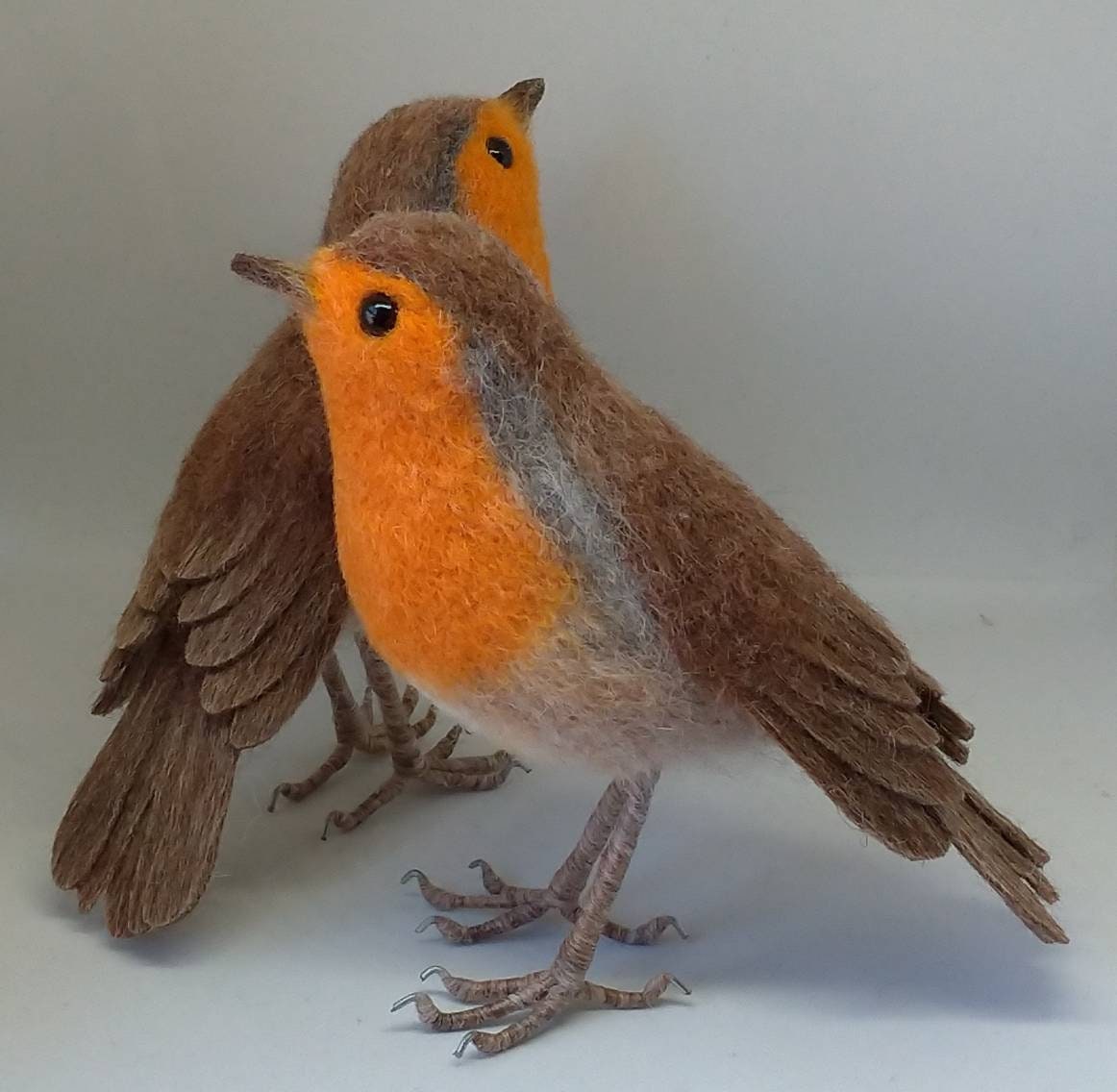Curious Winter Robin Gift Ornament Decoration Needle Felt | Etsy