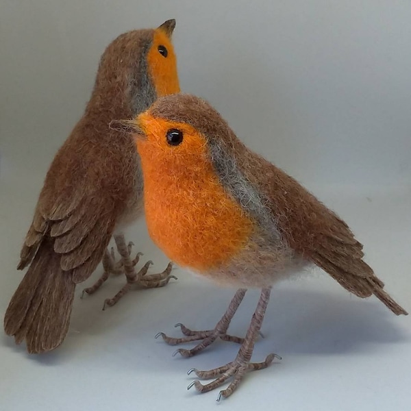 Felt Robin - Etsy UK