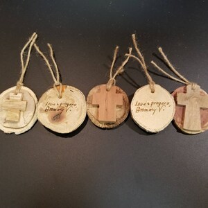 Wooden Cross Ornament Gift Favor Bulk Order of Rustic Wood Crosses ...