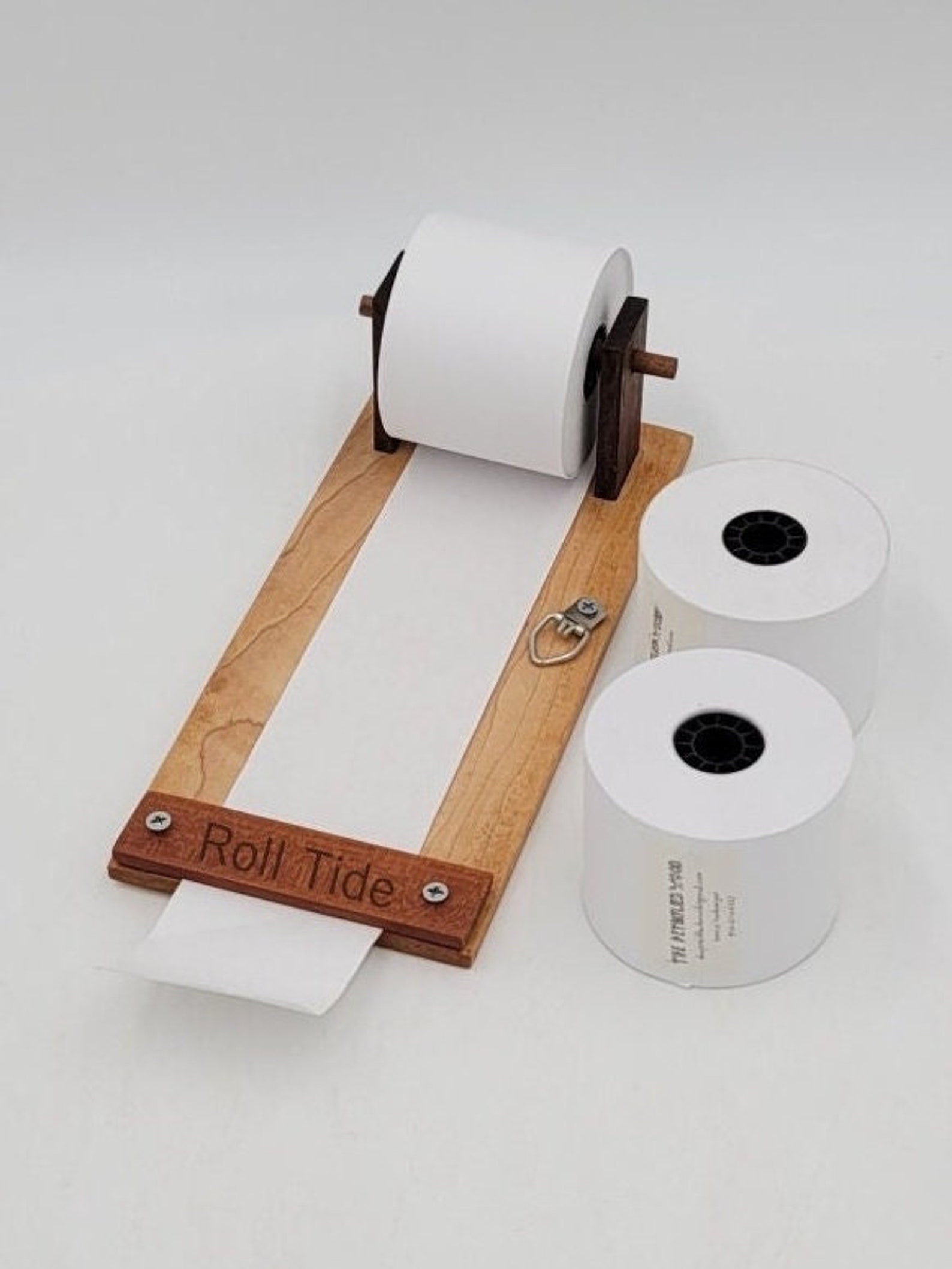 Wooden Roll Pad Holder Wall Mounted TO DO Shopping List - Optional ...