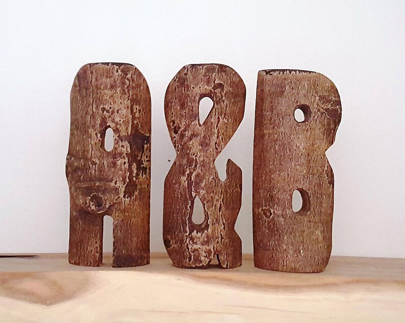 Rustic Standing Custom Wood Letters Hand Carved From Live Edge - Etsy