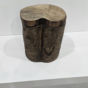 Log Urn | Custom Keepsake Box | Unique Live Edge Hollowed Tree ...