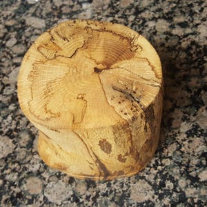 Hollowed Log Storage Keepsake Box | Rustic Live Edge Custom Engraved ...