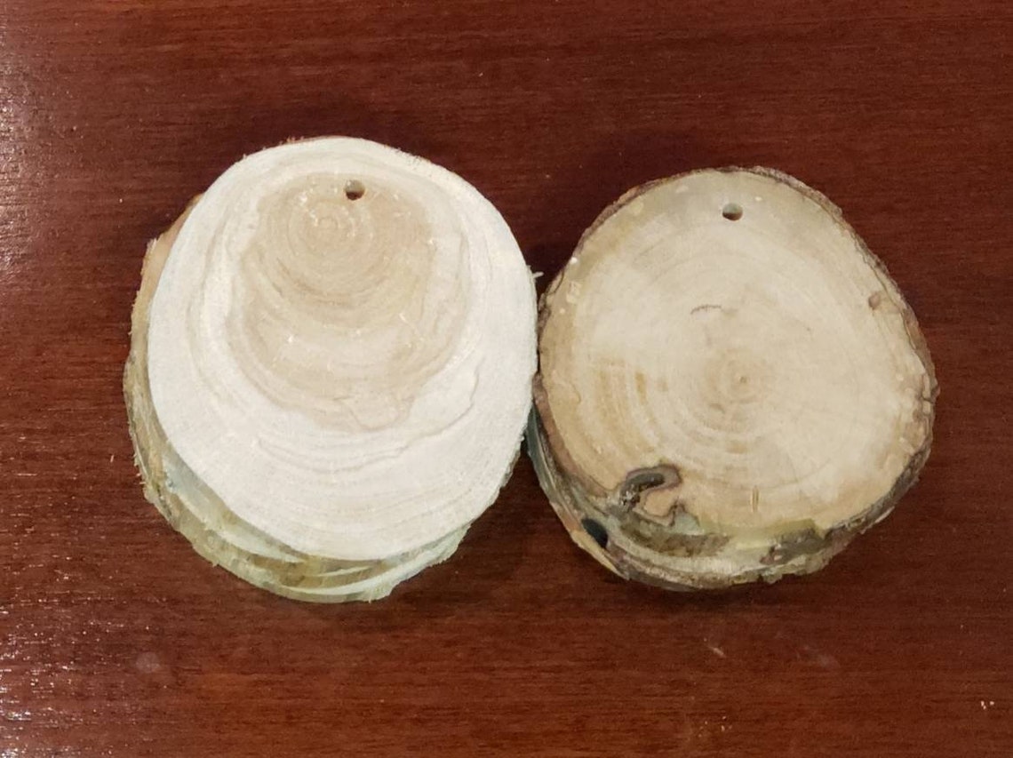 Tree Branch Slices 3-4in Rustic Wooden Reserved Table Number - Etsy