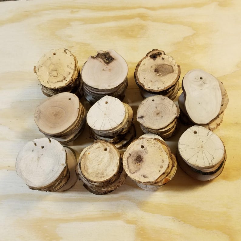 Tree Branch Slices 3-4in | Rustic Wooden Reserved Table Number - XL ...