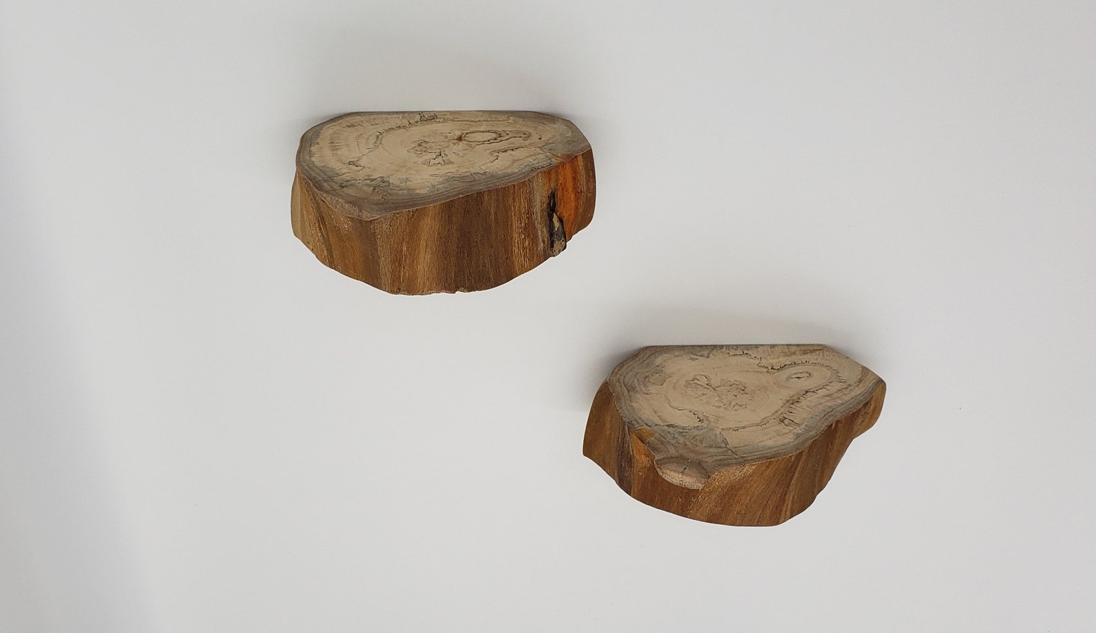 Live Edge Log Sconces Set W Keyhole Hanger Candle Picture - Etsy