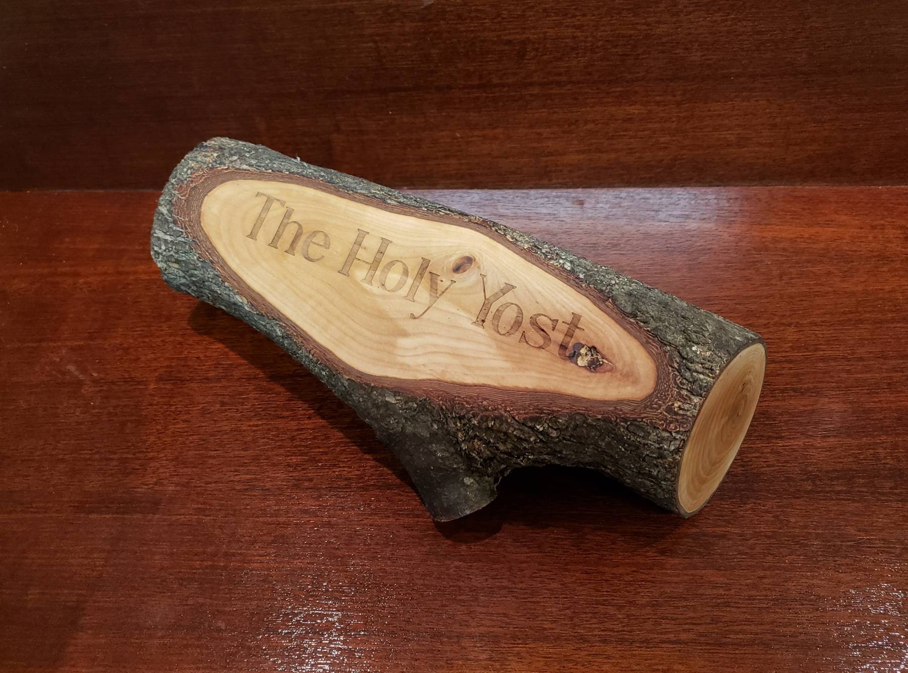 Engraved log name plate desktop business title Personalized | Etsy
