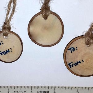 100+ Wood Slice Gift Tags | Wooden Slices Craft Accessories | Wedding ...
