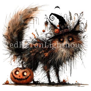 Halloween Fox Clipart, 12 High Quality Pngs/jpgs, Cute Autumn Animal ...
