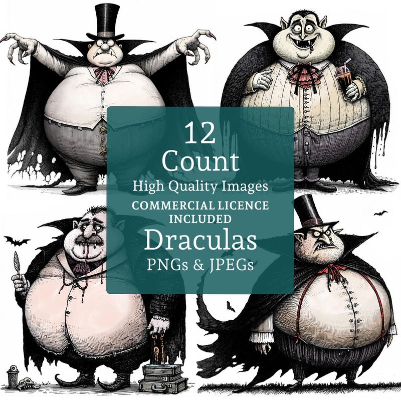 Count Dracula - Etsy