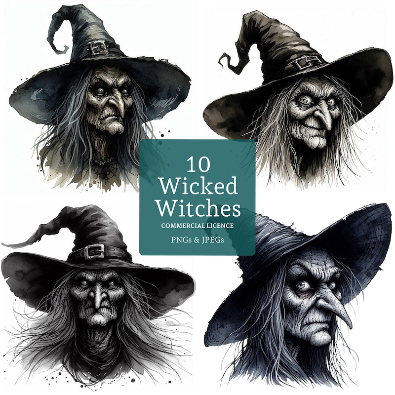 Witch Portrait - Etsy