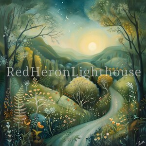 Enchanted Summer Clipart 50 Jpgs, Whimsical Women, Mystical Woodland ...