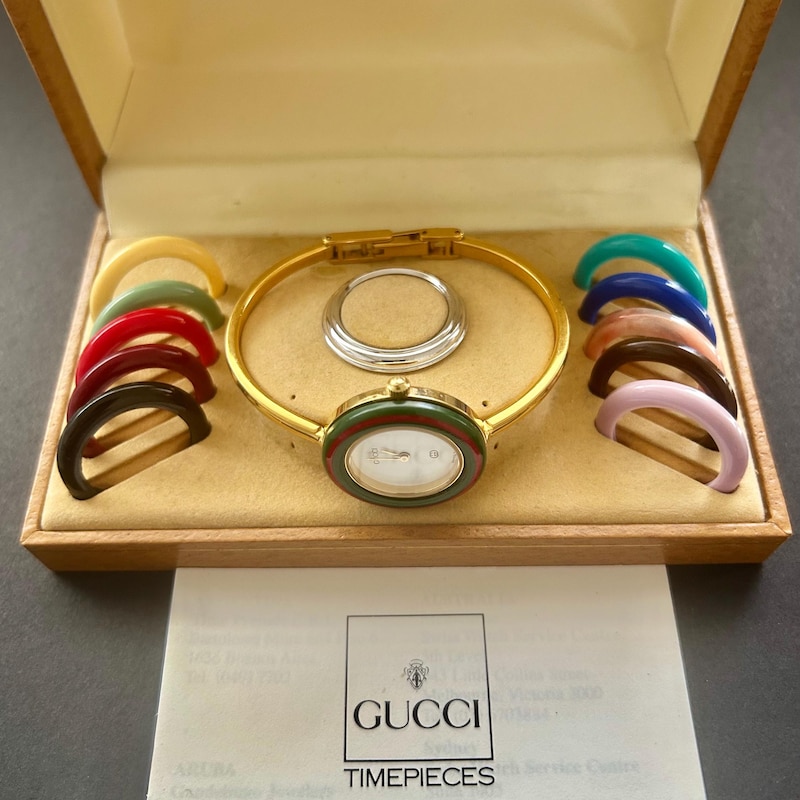 Gucci Bangle Watch - Etsy