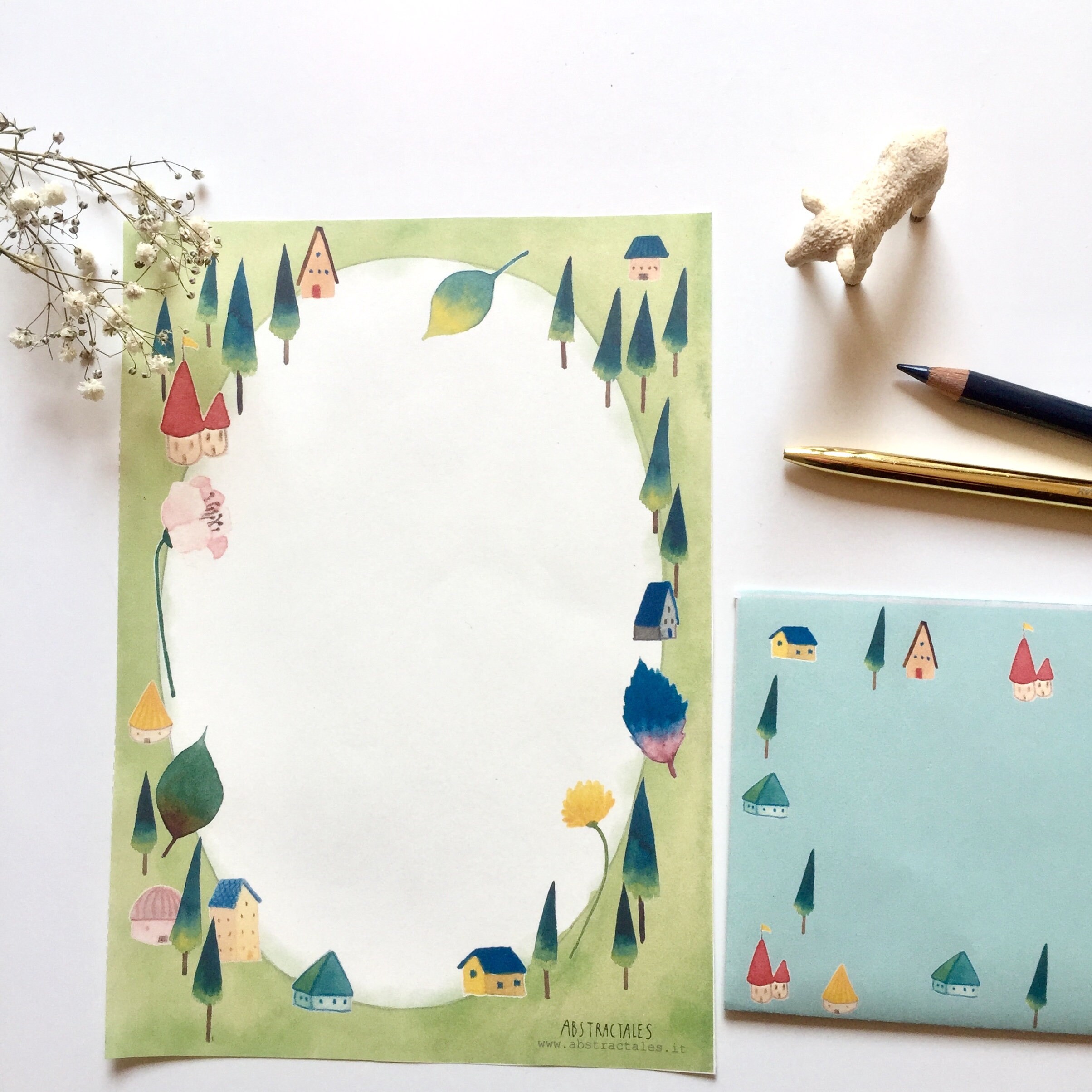 Instant Download Letter Writing Set Printable Letter Writing | Etsy