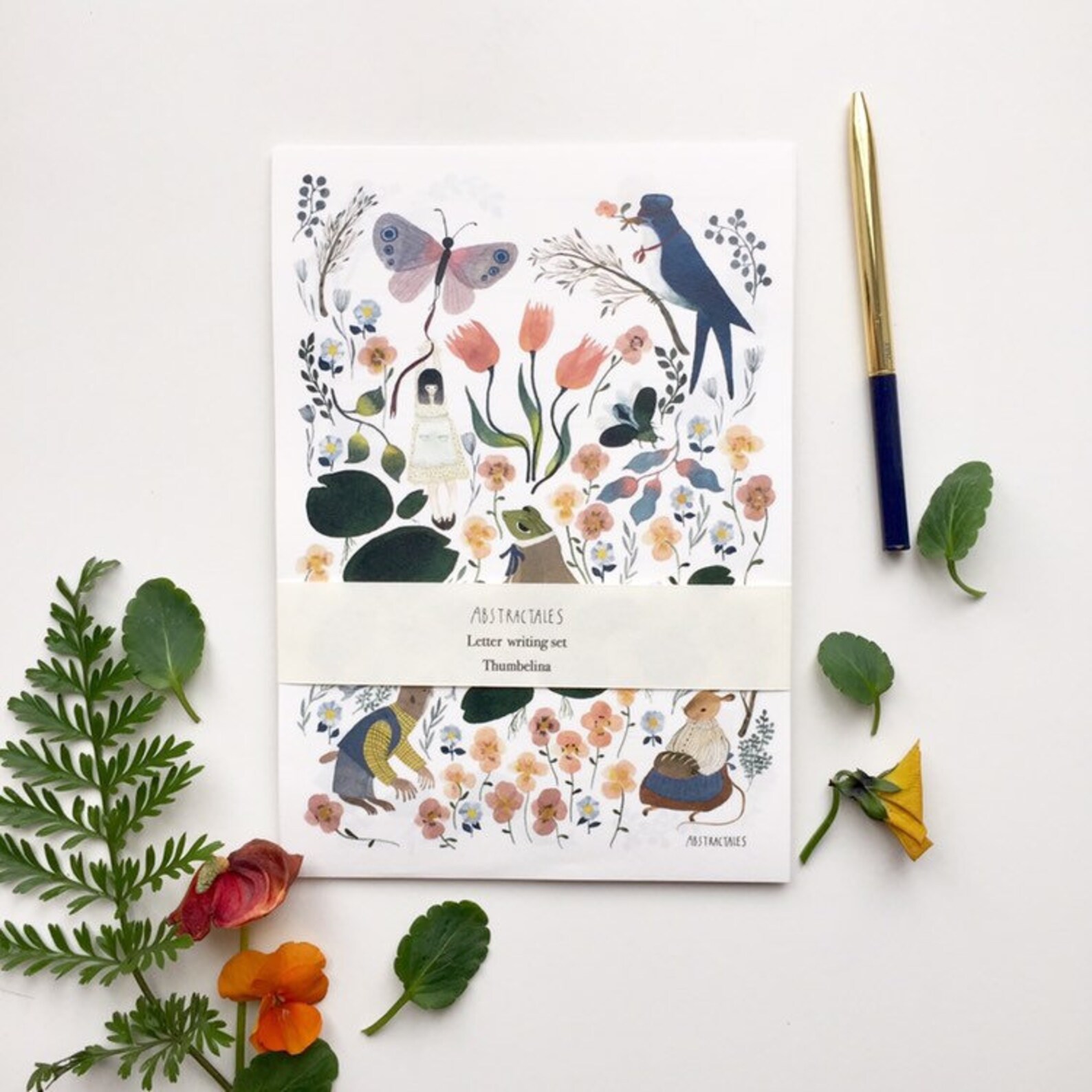 Letter Paper Set Letter Writing Set With Watercolour | Etsy