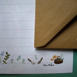 Letter Paper Set, Letter Writing Set, Eco Friendly Letter Writing Set ...