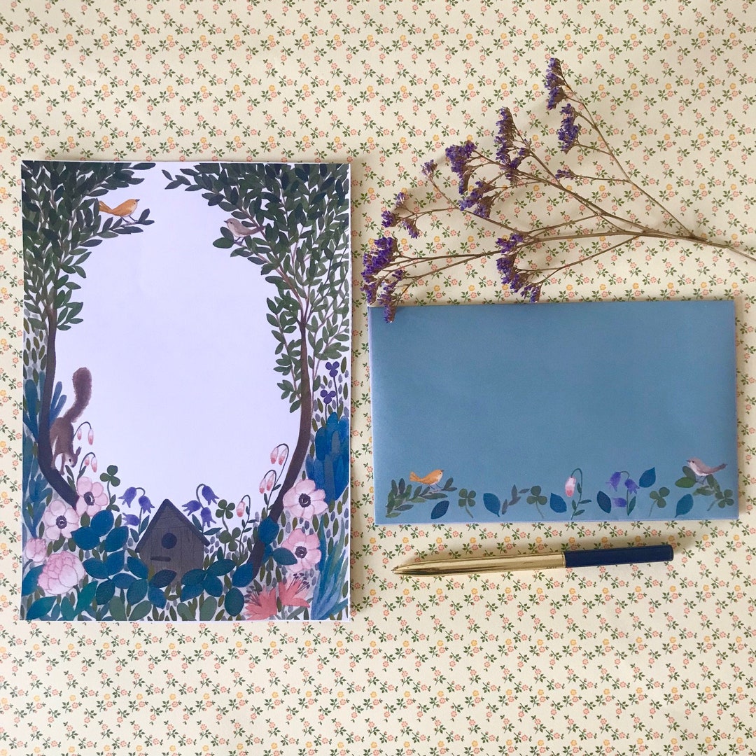 Instant Download Letter Writing Set, Printable Letter Writing Set in ...