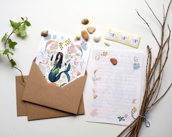 Ocean Letter Paper - Etsy