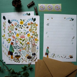 Letter Paper Set, Letter Writing Set, Eco Friendly Letter Writing Set ...