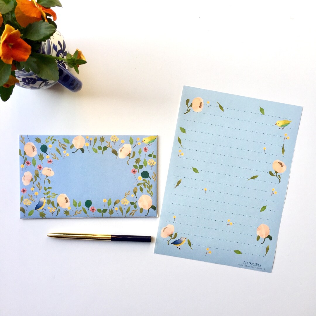 Instant Download Letter Writing Set, Printable Letter Writing Set in ...