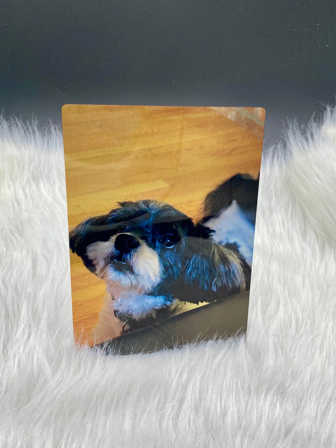 Custom Aluminum Photo Panel, Chromaluxe 5x7 Aluminum Tabletop Photo ...