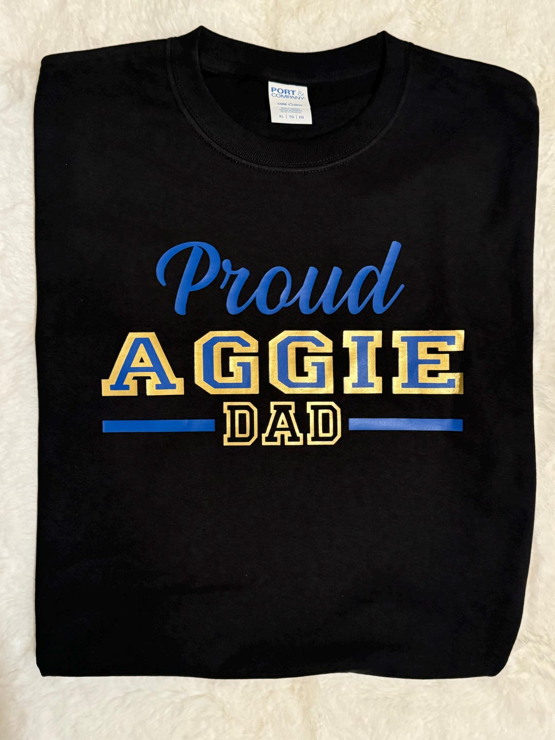 MENS- Proud DAD North Carolina A&T State University -t-shirt, HBCU ...