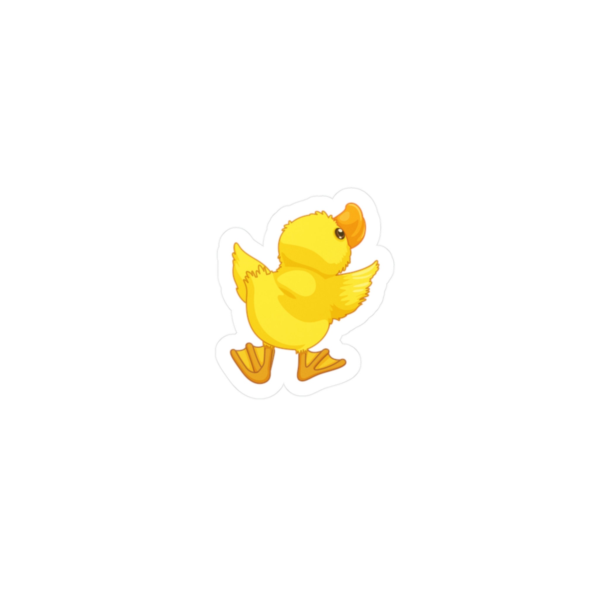 CUTE BABY DUCK Kiss-cut Vinyl Decals - Etsy