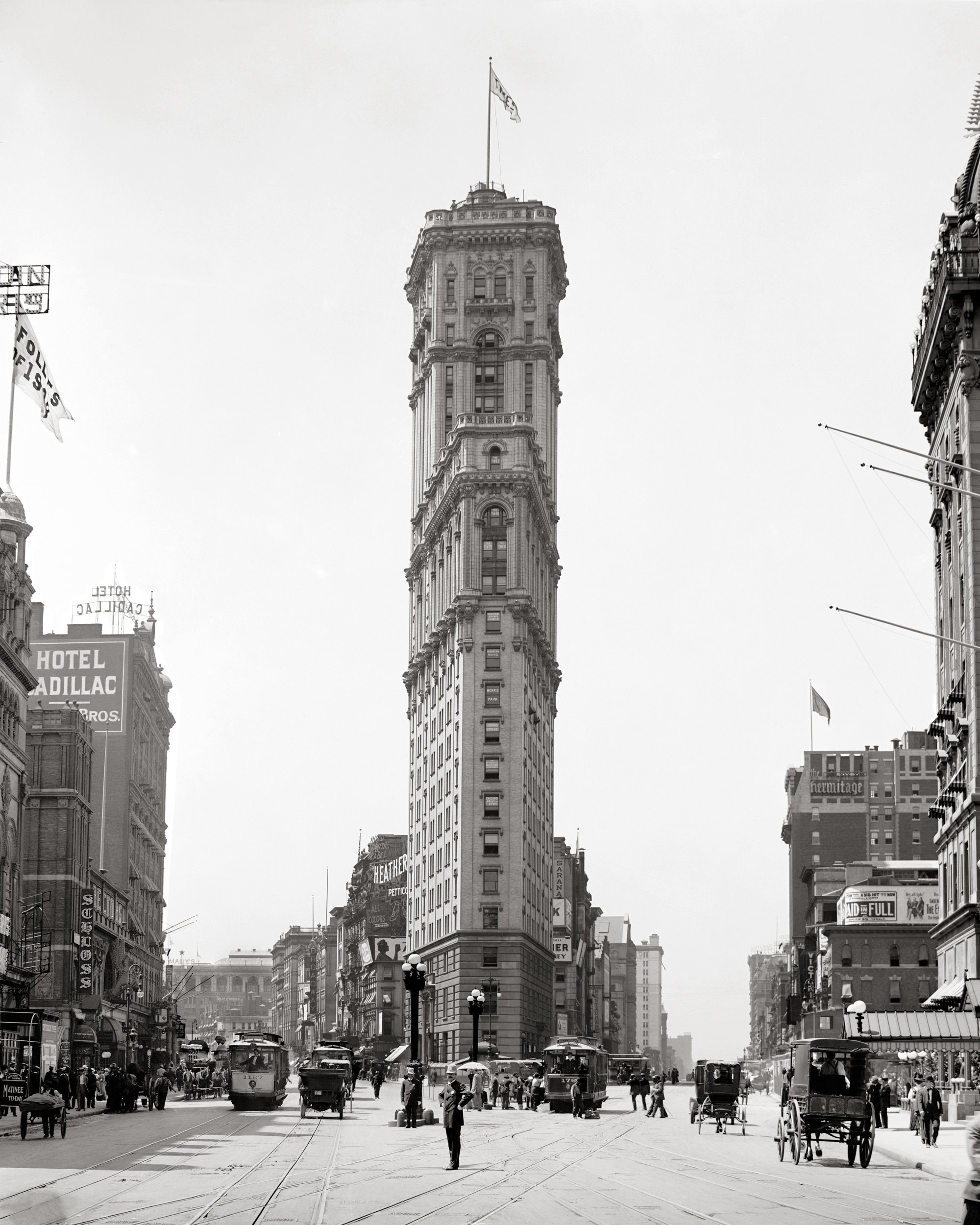Times Square 1908. Vintage Photo Reproduction Poster Print. - Etsy