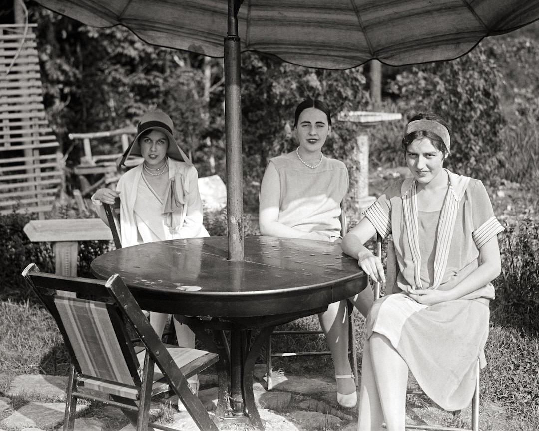 A Summer Day, 1928. Digital Photo Download. Vintage Black & White ...