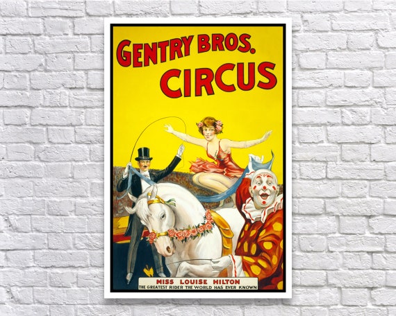 Vintage Ringmaster Poster