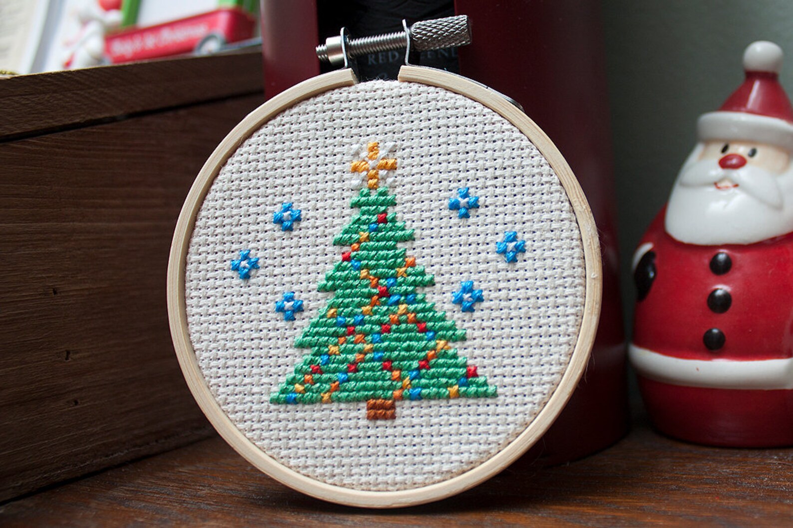 Christmas Tree Mini Cross Stitch Pattern PDF for Instant Download ...