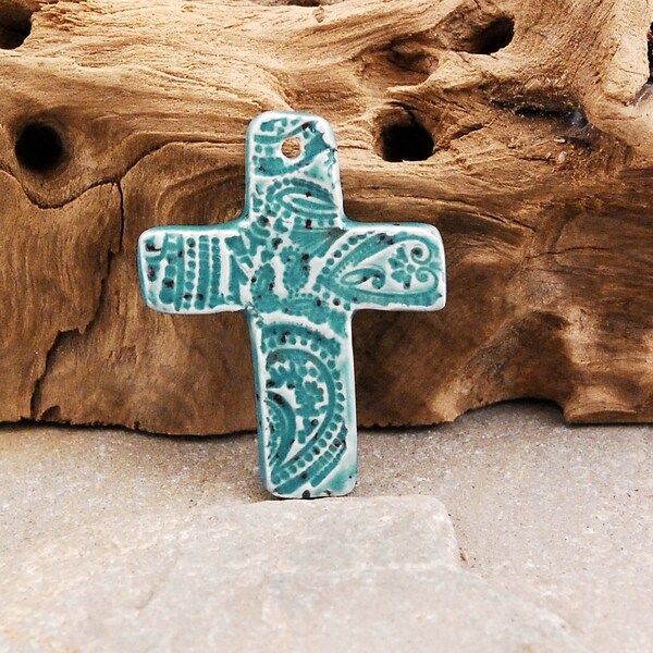 Ceramic Cross - Etsy