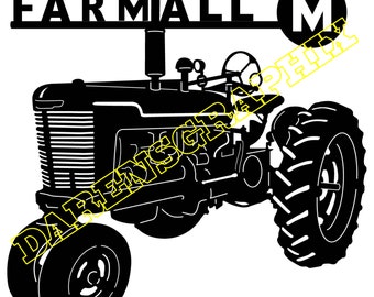 DXF File of a John Deere tractor for use with a cmc plasma | Etsy
