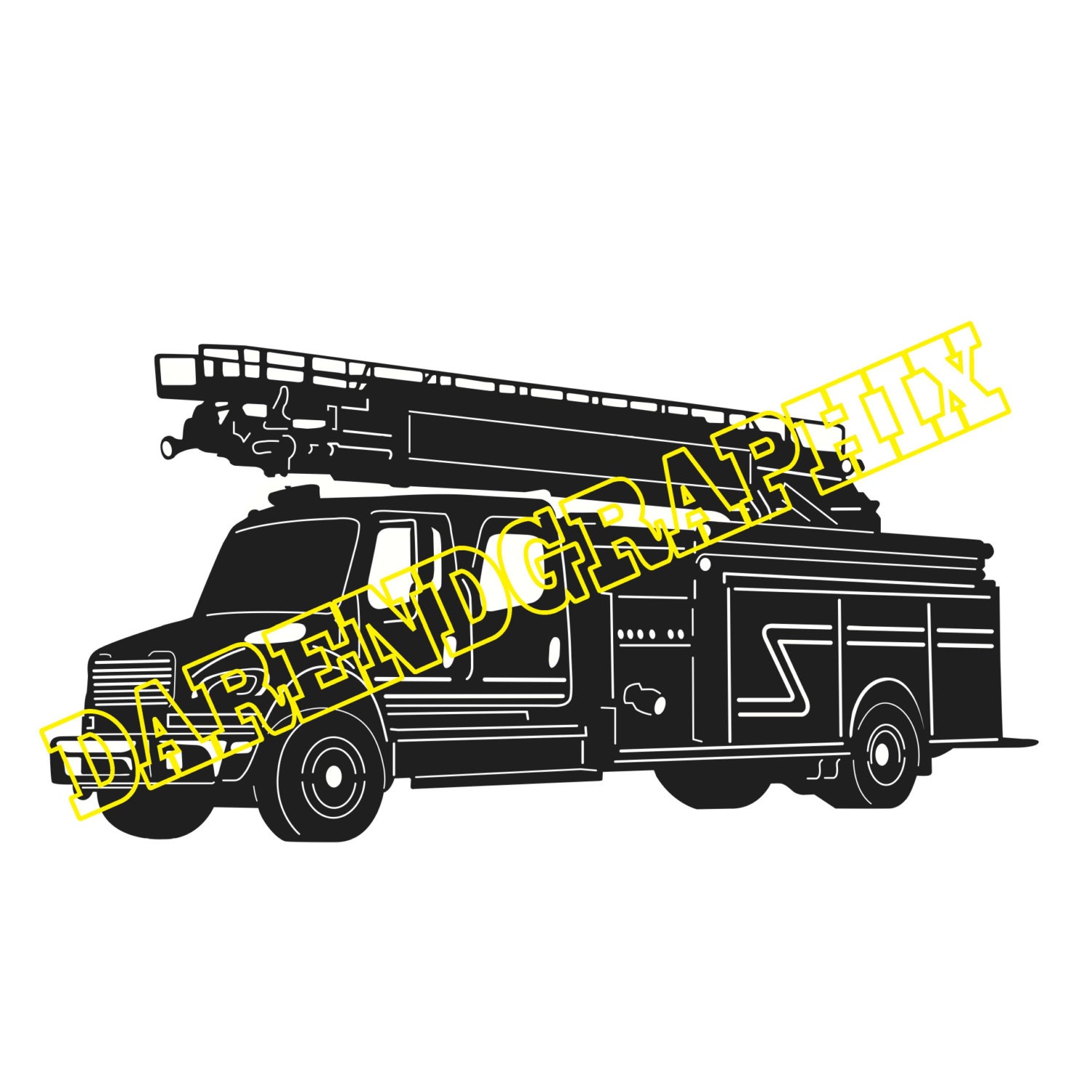 Dxf Cnc Laser Plasma Fire Truck Steel - Etsy