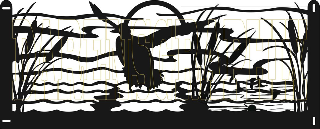 DXF File " Duck Fire Ring" - Etsy