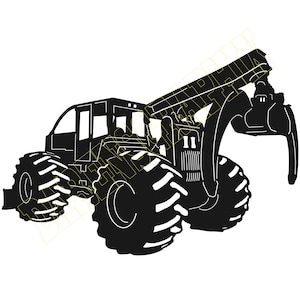 DXF File skidder - Etsy