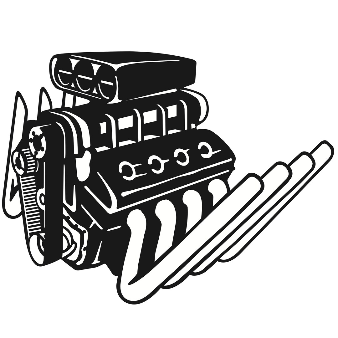 DXF File "hemi" - Etsy